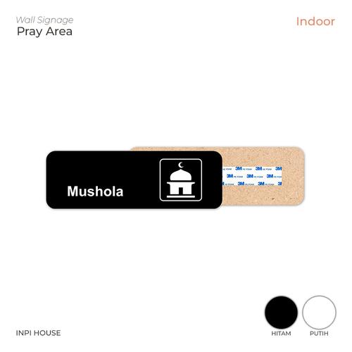 Jual Sign Papan Tanda Mushola Dinding Indoor - INPI HOUSE - Kota ...