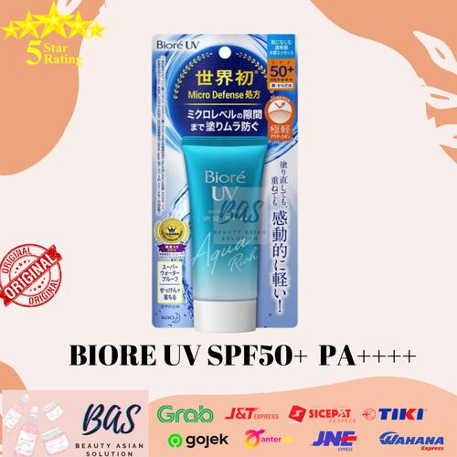 Jual BIORE UV Aqua Rich Watery Essence SPF 50 PA++++ 50gr Sunscreen ...