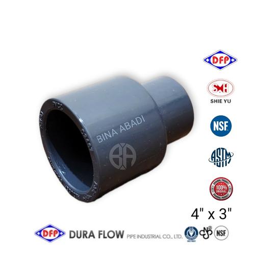 Jual Reducer Coupling Size 4 x 3 Inch UPVC Sch80 Socket ANSI DURAFLOW ...