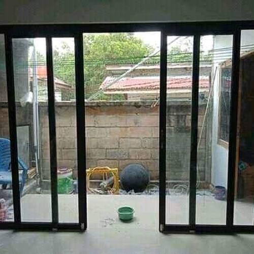 Jual pintu sliding 2 daun+kaca mati 2 daun aluminium - Kota Tangerang ...