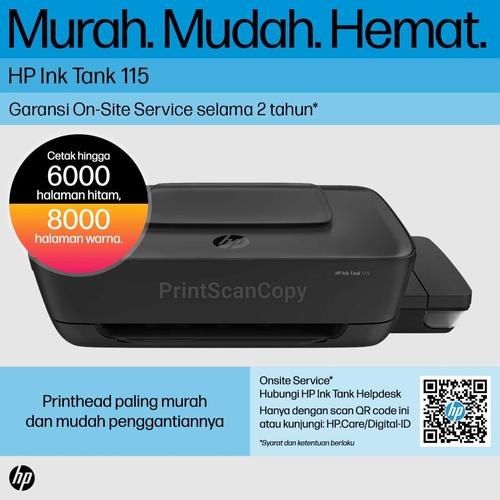 Jual HP Ink Tank 115 infus resmi - Jakarta Pusat - Print Scan Copy ...