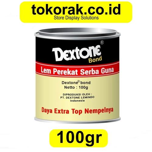 Jual LEM DEXTONE KALENG 100 GR BOND 101 - LEM SEPATU SOL - LEM KARET ...