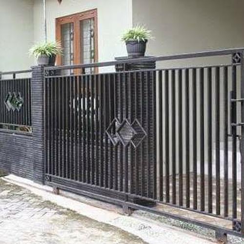Jual pagar minimalis besi galvanis rumah - Kab. Bogor - *FALISHA ...