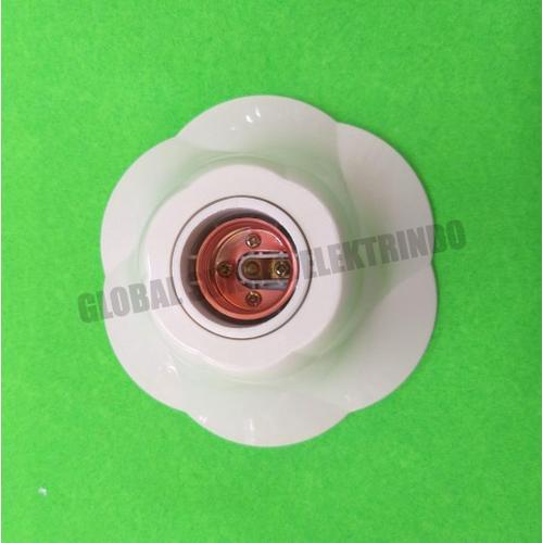 Jual Visalux Fitting Lampu Plafon Bunga V2610B E27 Ukuran Besar SNI ...