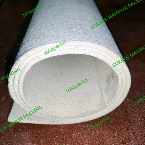 Jual velt felt vilt wool lembaran sheet tebal 2mm x 160cm x 100cm ...