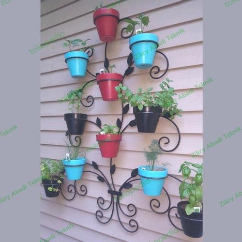 Jual Standing planter dinding / standing pot / pot tanaman hias / taman ...