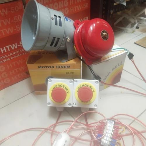 Jual Sirine Peresmian Fire Alarm dan Bell Istirahat 2 Arah / Sirine Alarm - Tanpa Lampu ...