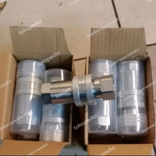 Jual HYDRAULIC QUICK COUPLER 1" NPT / COUPLER HIDROLIC 1 INCH - Jakarta ...