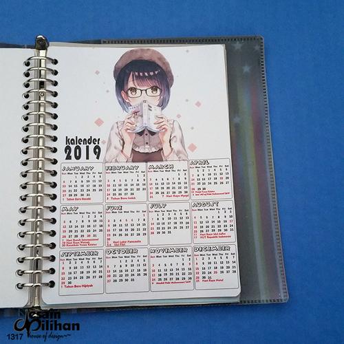 Jual Kalender 2022 tema Anime Binder Organizer (tahun bisa request ...