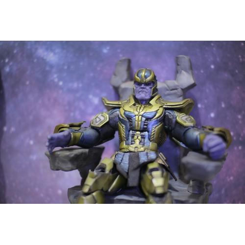 Jual THANOS FIRST ARMOR (WITH THRONE ) 1/12 CUSTOM SHF MAFEX MARVEL ...