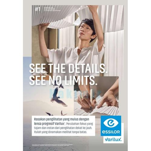 Jual Lensa Kacamata Essilor Progresif Varilux Start Blue UV Capture ...