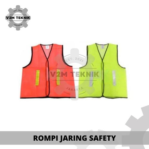 Jual Rompi Jaring Safety / Rompi Tukang Parkir / Rompi Proyek Polyester ...