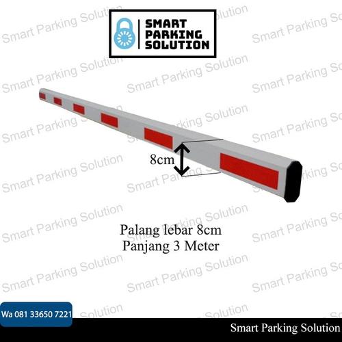 Jual Palang Parkir Lebar 8 Cm | Barrier Arm 3 4m | Arm Gate 3 4 M