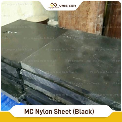 Jual MC Nylon Sheet (Black) | Lembaran MC Nylon (Hitam) - 6mm x 1M x ...