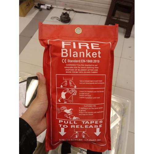 Jual Fire Blanket Bag kemasan tas selimut kebakaran fireblanket pemadam ...