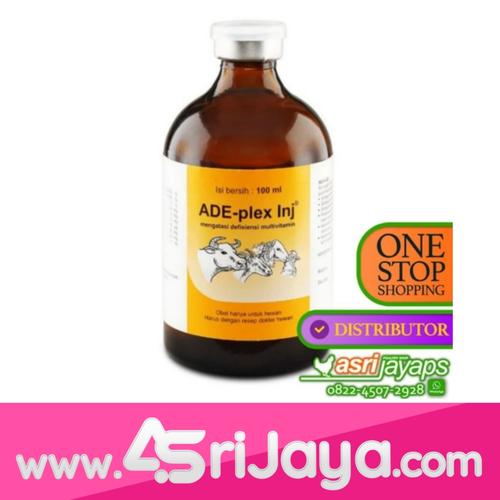 Jual AdePlex/Ade-Plex Injection Multivitamin 100 ml Medion - 50 ML ...