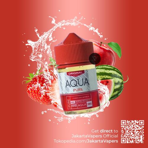 Jual Liquid Aqua Pure Strawberry Apple Watermelon by 9 Naga 60ML Nic ...