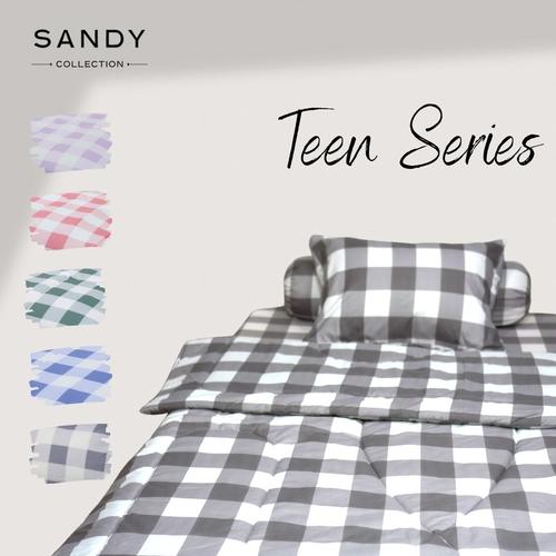 Promo Sprei Set Sandy Collection Teen Series Motif Aesthetic Minimalis ...