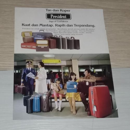 Jual Iklan Cetak Jadul Tas Dan Koper President - Kota Bandung - Kawan ...