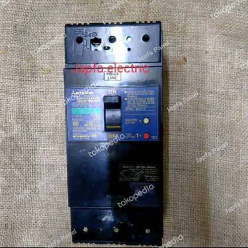 Jual ELCB RCCB Mitsubishi NV100-CS 3Phase 100 Ampere Original Japan - Jakarta Pusat - Japfa ...