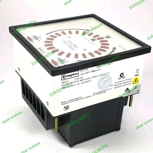 Jual SYNCHRO CHECK RELAY CROMPTON 244 - 14DG - PMBX - FQ 110VA.40-65 ...