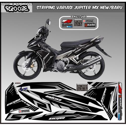 Jual Striping Sticker Decal Yamaha Jupiter Mx 135 New kode 003 - 003E ...