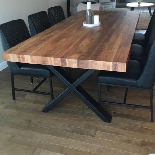 Jual top table kayu tebel meja meeting uk180x80x5x75 - Jakarta Selatan ...