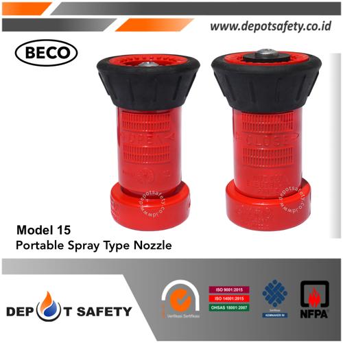 Jual BECO Portable Spray Type Nozzle Model 15, UL ULC - Kota Yogyakarta ...