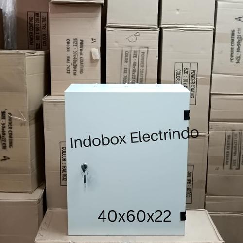 Jual Box Panel Indoor. uk. 40x60x22cm P.1,5mm Powder Coating Ral 7032 ...