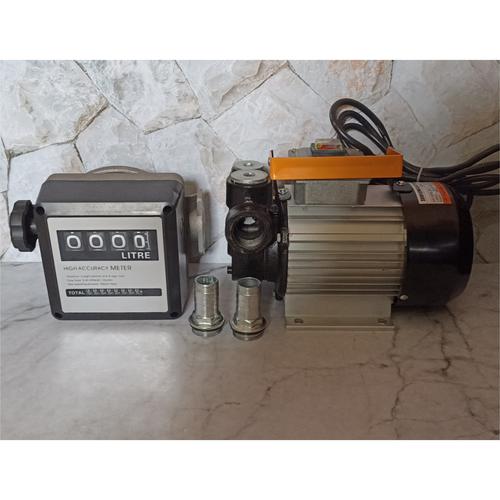 Jual pompa solar 220V 60LM diesel transfer pump + flowmeter ukuran 4 ...