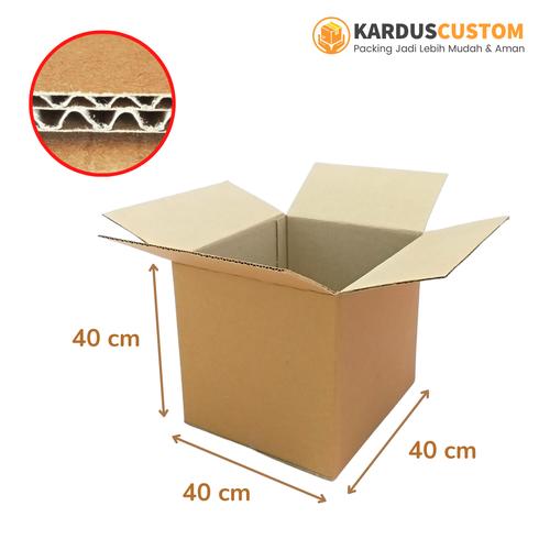 Jual Kardus Box Standar 40x40x40 cm Double Wall Dus Packing Ukuran ...