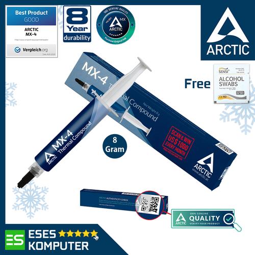 Jual Thermal Paste ARCTIC MX-4 (8 Gram) - MX4 HIGHEST Performance - Kota Bandung - ESES Komputer ...
