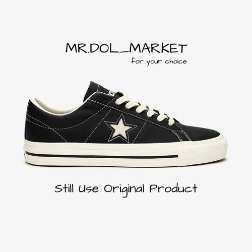 Jual Converse One Star Pro Leather Black Egret - 100% Original Resmi ...