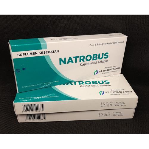Jual Natrobus Kaplet Salut Selaput 1 Box - Kota Surabaya - PEDAGANG ALKES INDONESIA | Tokopedia
