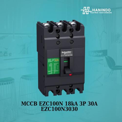 Jual Schneider MCCB EZC100N 18kA 3P 30A EZC100N3030 - Kota Bandung - HANINDO MESIN | Tokopedia