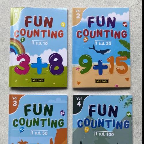 Jual Buku Fun Counting (Paket Bundling Vol 1, 2, 3, 4) - Cetakan ke - 5 ...