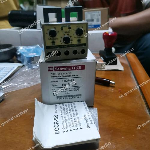 Jual EOCR-SS 60 R 220 5-60A 90-260VAC SAMWHA EOCR ELECTRONIC OVERLOAD ...