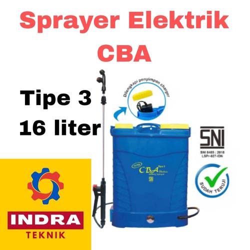 Jual Ultra CBA Electric Sprayer Tipe 3 ukuran 16 Liter Alat semprot tanaman - Kab. Tulungagung ...