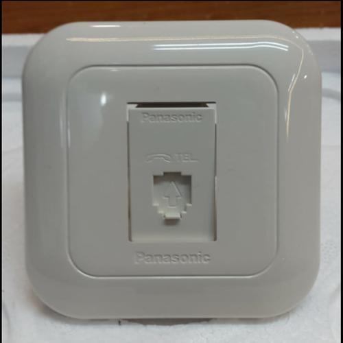 Jual Panasonic Saklar/Stop kontak/Outlet Telepon WEJ78019 + WEJ2164 ...
