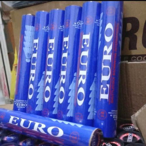 Jual shuttlecock euro biru original - 1 tabung - Kota Bekasi ...