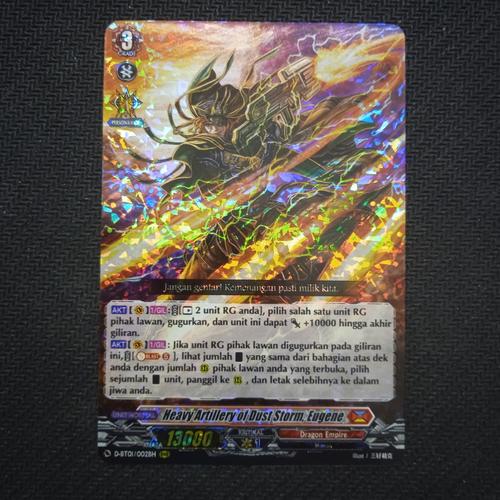 Jual Vanguard Heavy Artillery of Dust Storm, Eugene D-BT01/002 BH (RRR) - Kota Surabaya - Hype ...