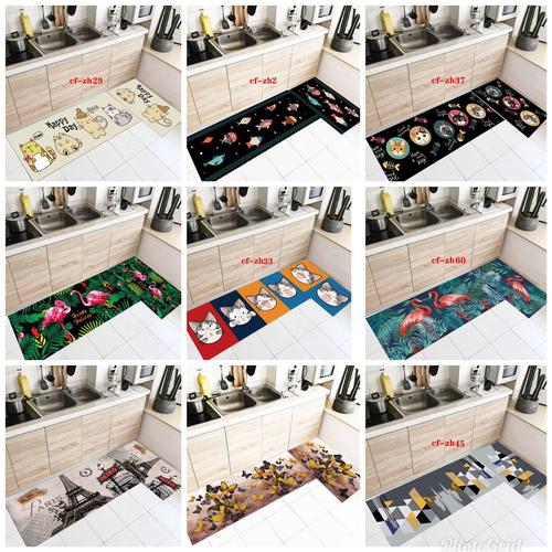 Jual 2 IN 1 KESET KAKI ANTI SLIP MOTIF BARU - KESEK DAPUR / KITCHEN MAT ...