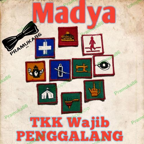 Jual TKK Wajib Bordir Madya Tanda Kecakapan Pramuka SMP Penggalang Ecer ...