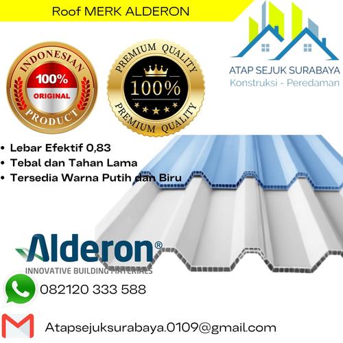 Jual Atap Dingin Sejuk Merk Alderon Roof - Kota Surabaya - Atap Sejuk ...
