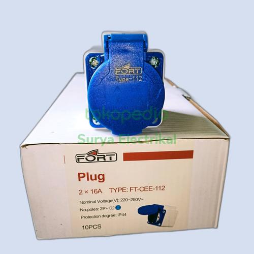 Jual Panel socket 2pole 16a/250v panel soket 112 - Jakarta Pusat - Surya Electrikal | Tokopedia