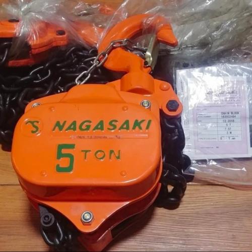 Jual Chain Block 5 Ton NAGASAKI - Takel. Katrol. Chain Block Made in ...