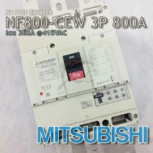 Jual MCCB NFB Mitsubishi NF800-SEW 3P 800A / NF800 SEW 3P 800A - Jakarta Barat - Electricalstore ...