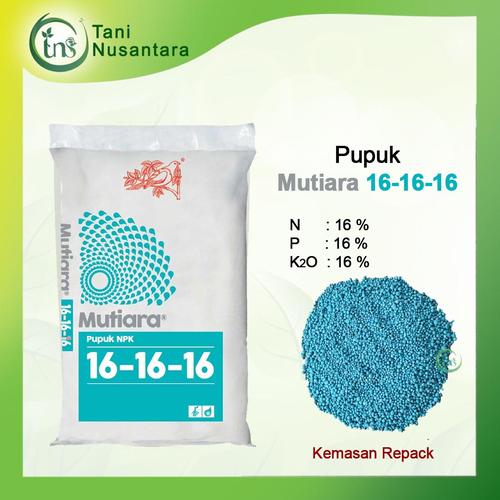 Jual Pupuk NPK Mutiara 16 - 16 - 16 REPACK 1 KG - 100 gr - Kab. Blitar ...