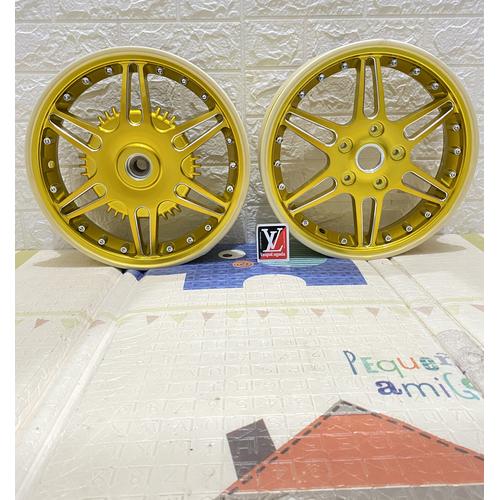 Jual Velg Cnc unbrand model marus W126 vespa sprint primavera - Gold ...