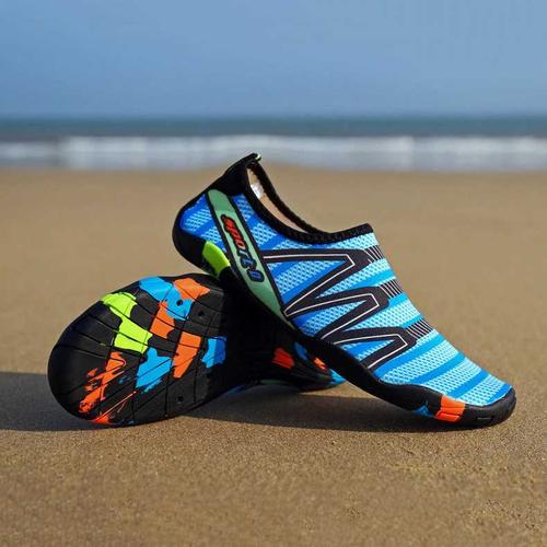 Jual Sepatu Pantai Black sepatu diving renang sepatu air unisex pria ...